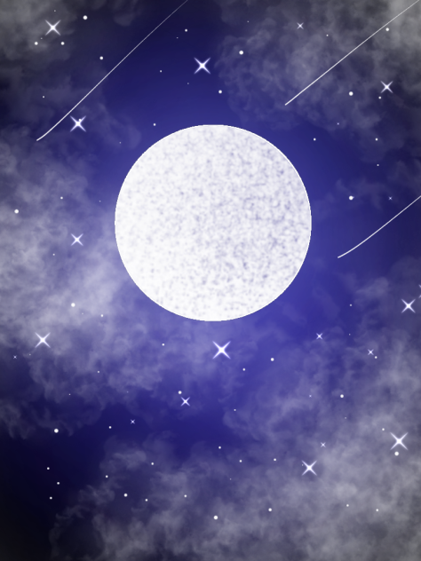 the moon - ibisPaint