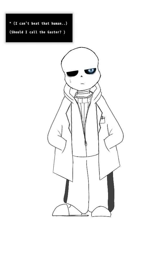 sciencetale sans (met frisk) - ibisPaint