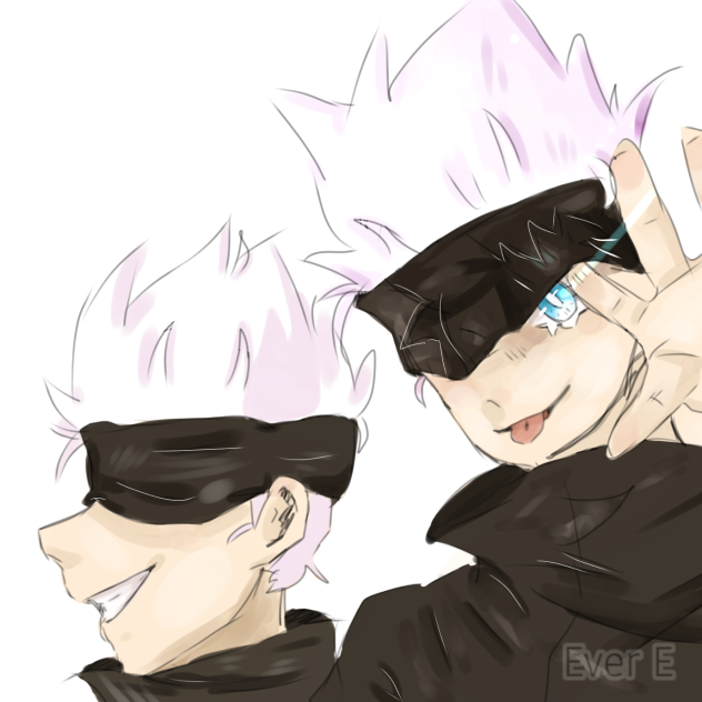 Gojo Sketches - ibisPaint