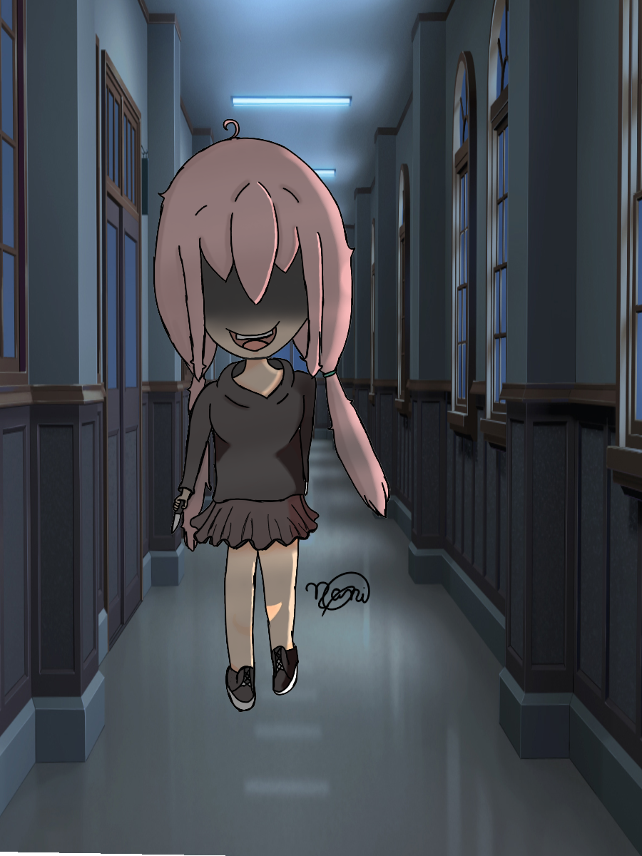 fanart de yuno gasai - ibisPaint