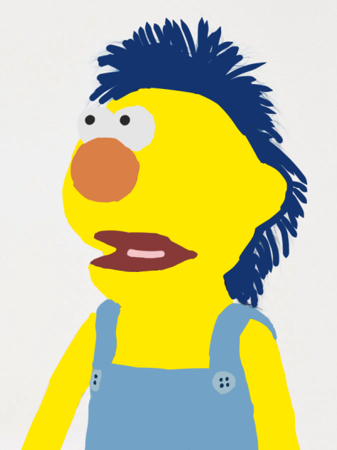 Don't hug me, I'm scared Manny drawing - ibisPaint