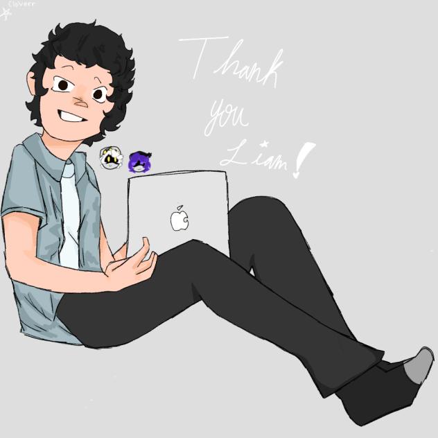 THANK YOU LIAM ️ ️🐐💜 - ibisPaint