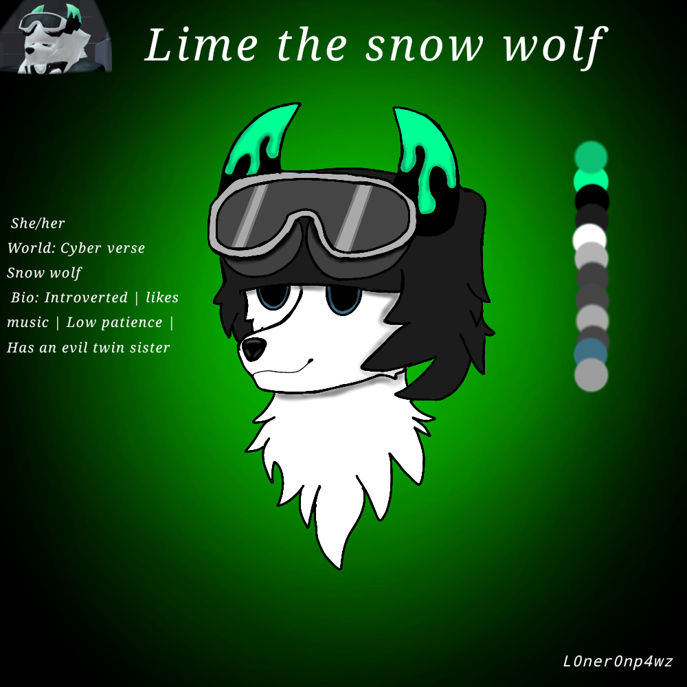Drawing my Roblox Avatar!!! meet Lime!!! - ibisPaint