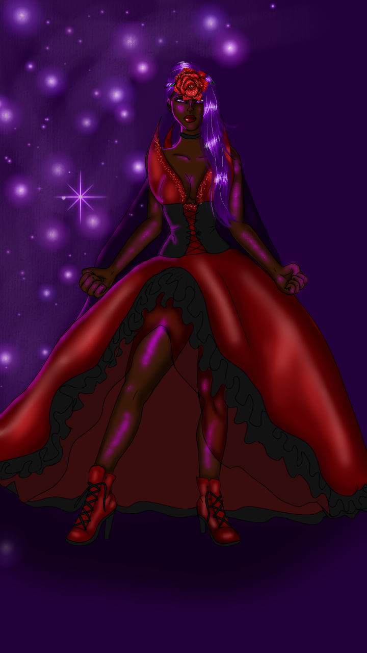 dama da noite - ibisPaint