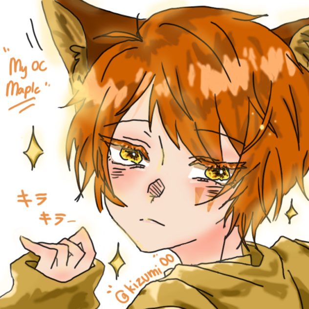 maple...my oc - ibisPaint