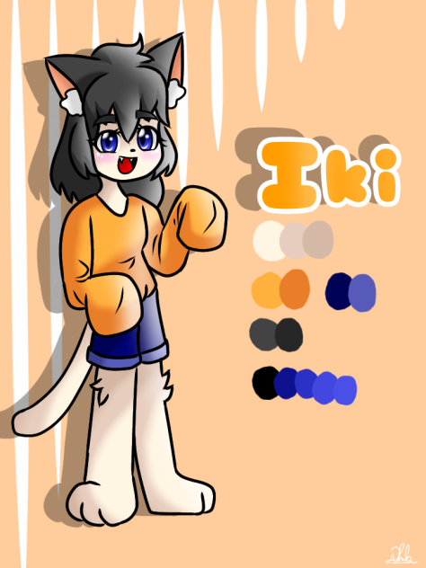 my first oc - ibisPaint