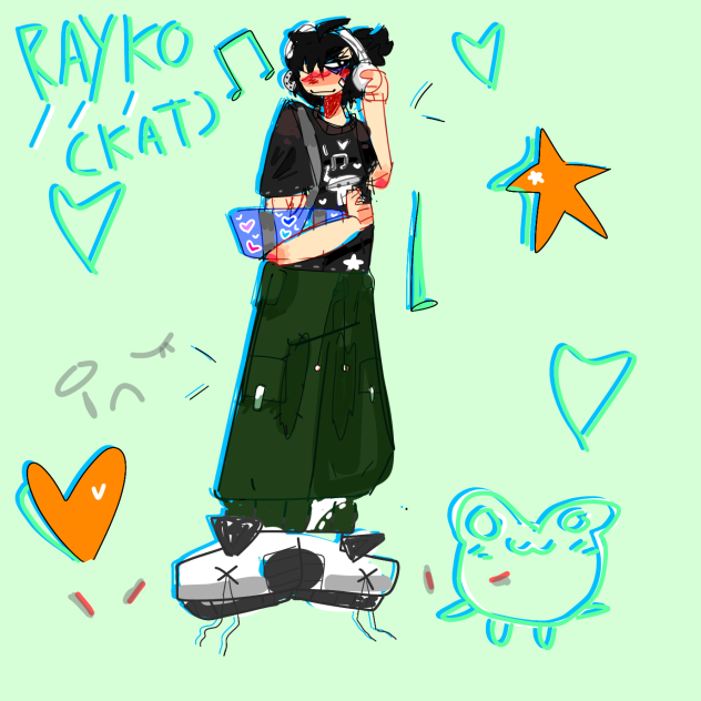 My oc rayko - ibisPaint