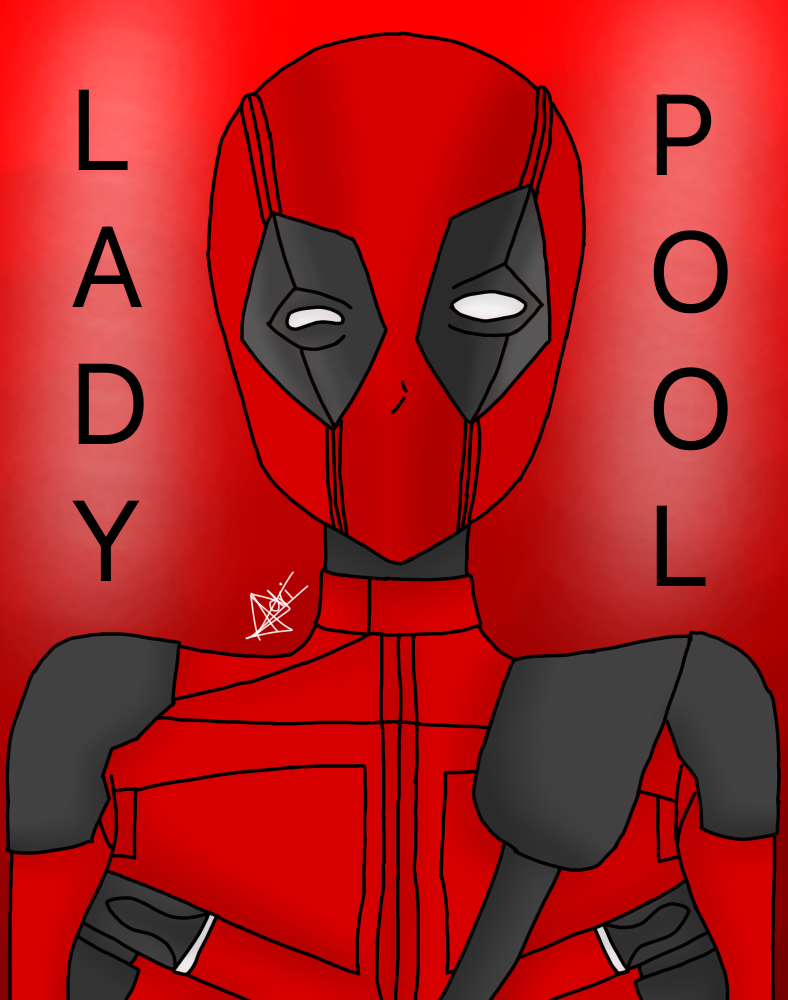 LADY DEADPOOL - ibisPaint