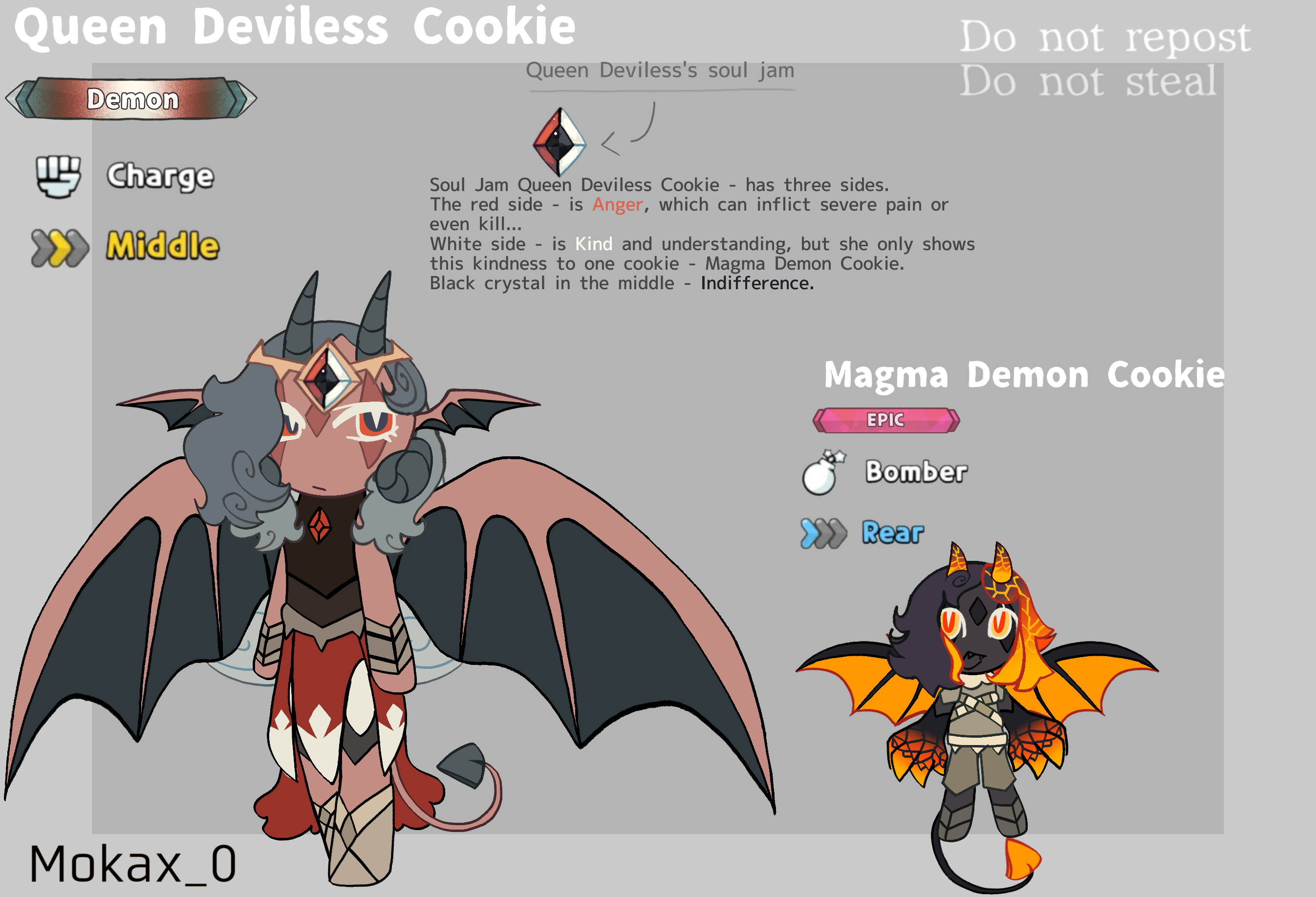 Meet Queen Deviless and Magma Demon! - ibisPaint