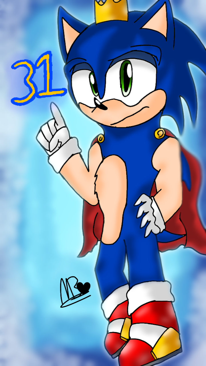 Sonic's 31 anniversary 💙🌀🦔 - ibisPaint