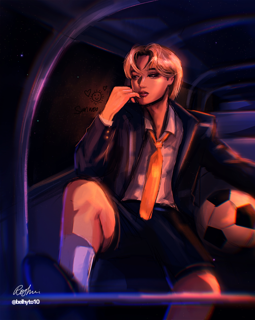 The boyz Sunwoo - ibisPaint