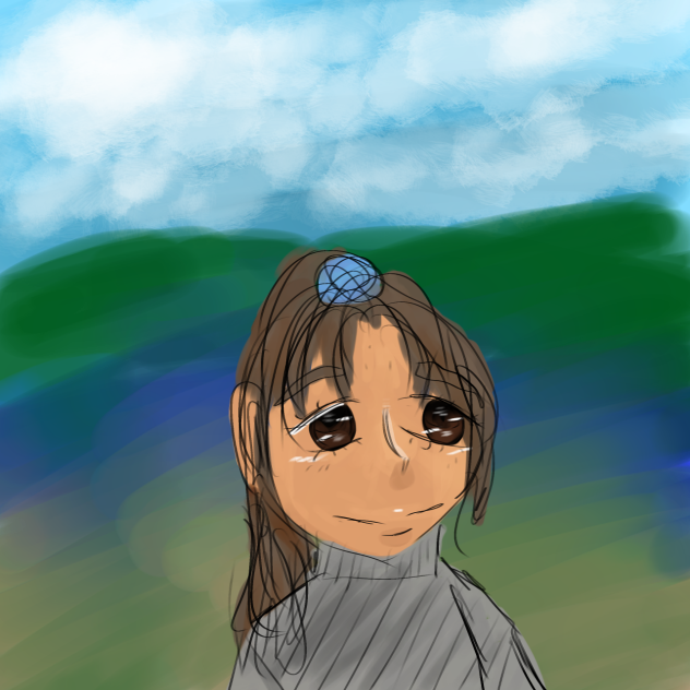 Sister drawing (read disc) - ibisPaint