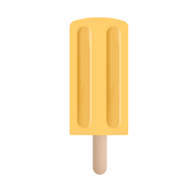 Summer mango popsicle - ibisPaint