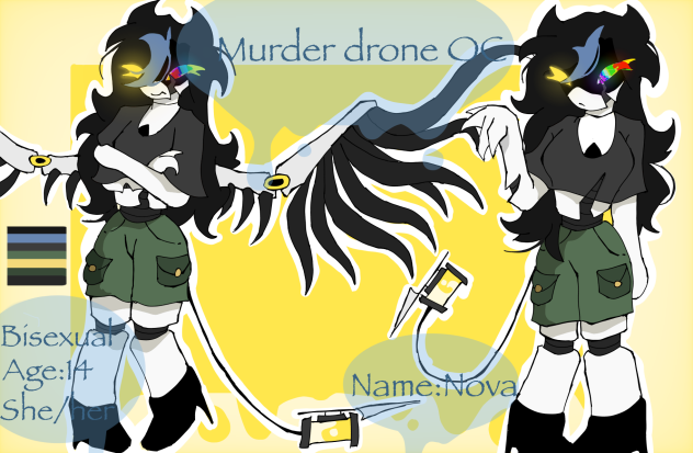 Murder drone OC - ibisPaint