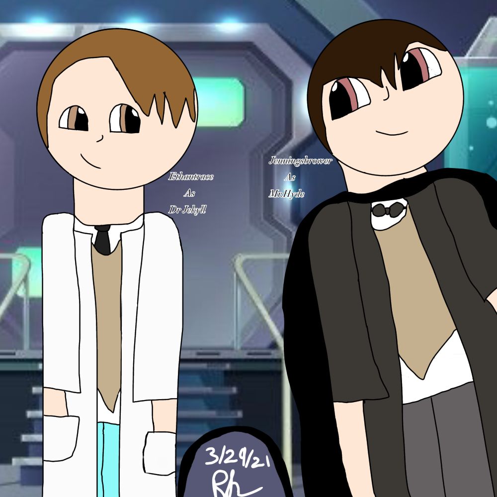 Jekyll and Hyde TikTok fan art - ibisPaint