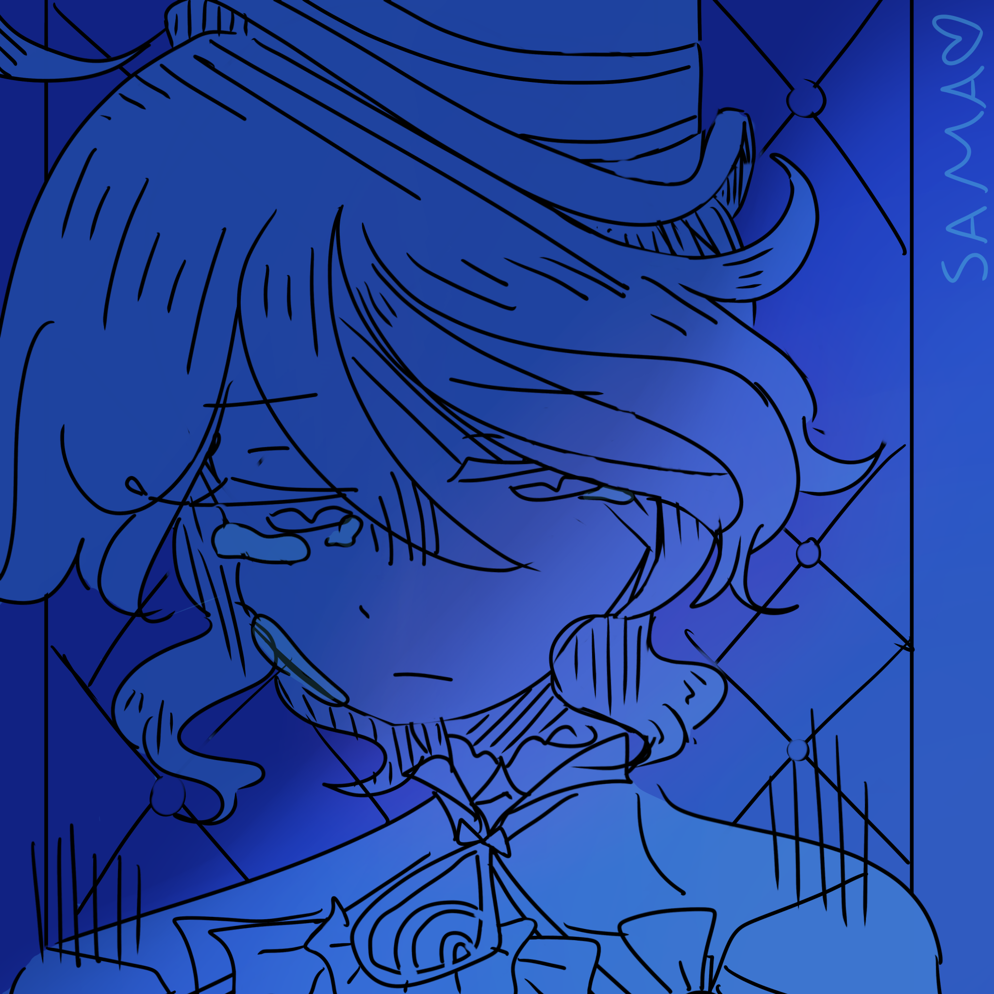 Masquerade of the guilty - ibisPaint