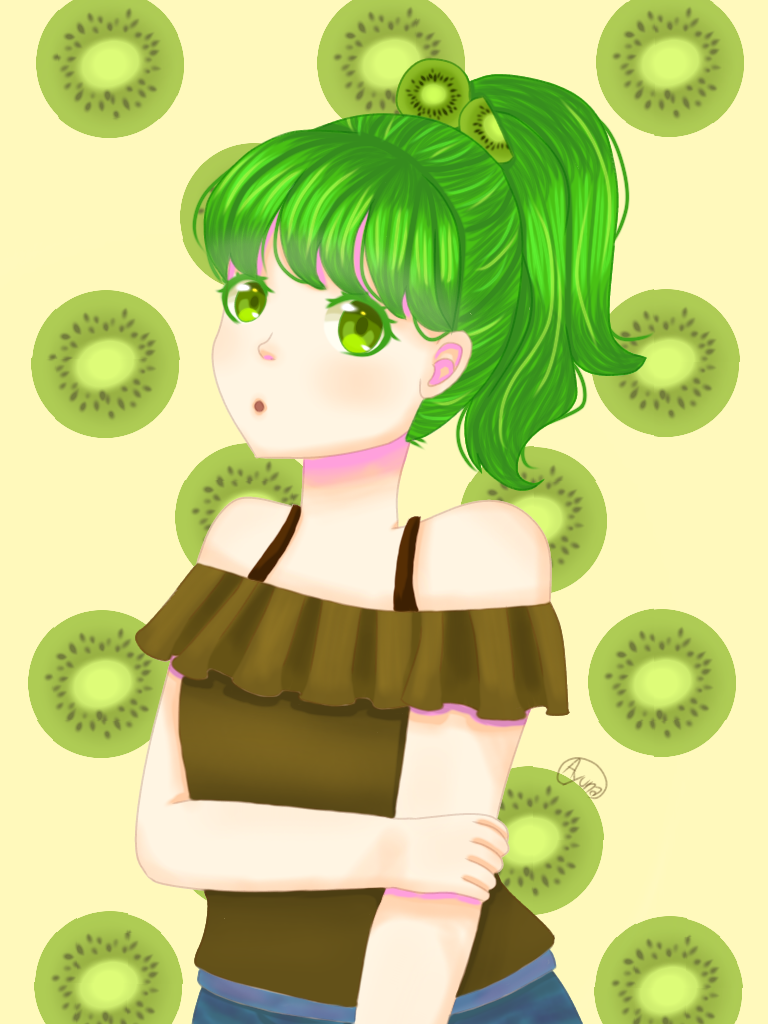 Kiwi Girl - ibisPaint