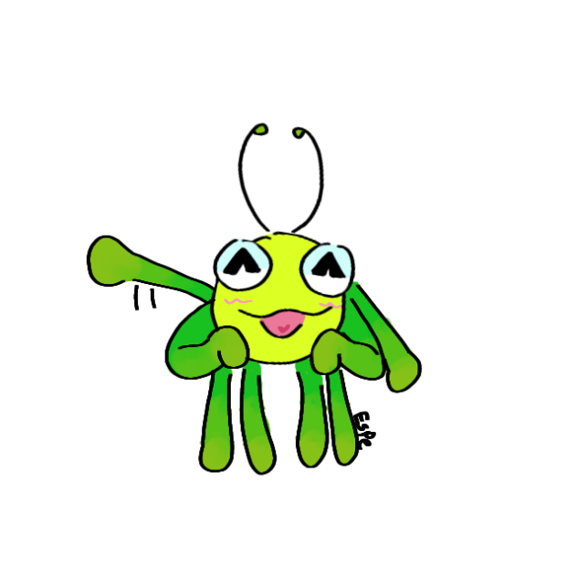 gerbo waving - ibisPaint