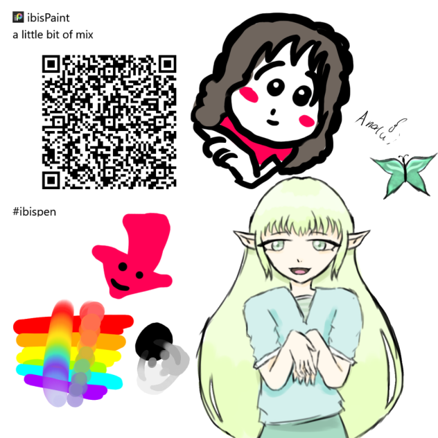 a little bit of mix - ibisPaint