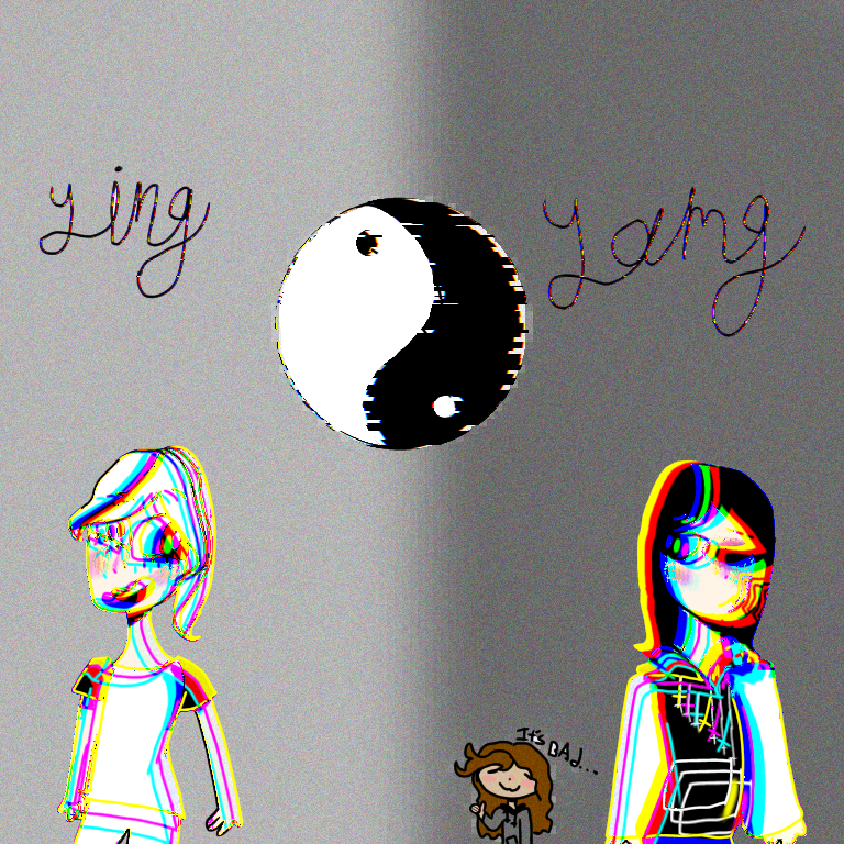Ying yang - ibisPaint
