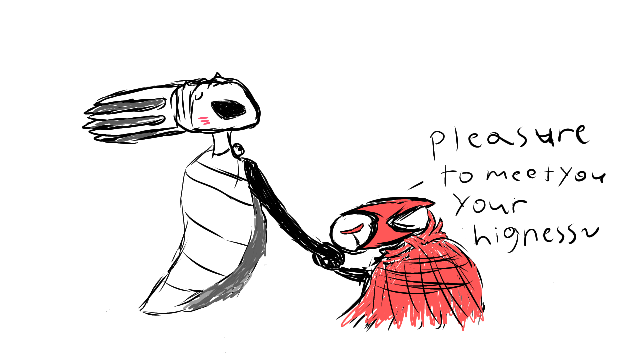 Pale King meets Nightmare King - ibisPaint