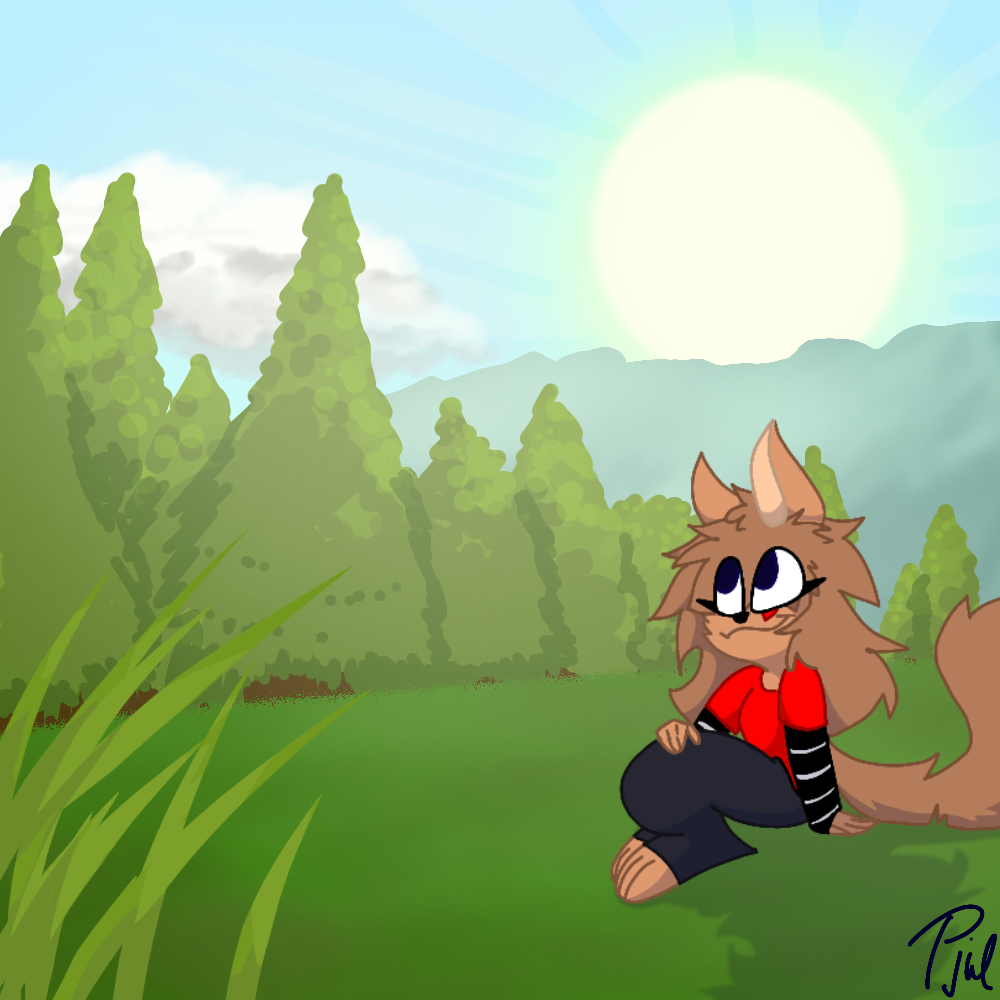 rest in nature - ibisPaint