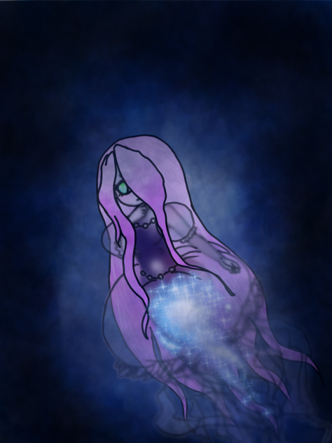 jellyfish monster girl oc concept - ibisPaint