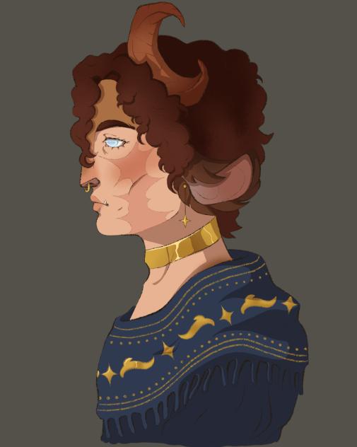 silly goat man - ibisPaint
