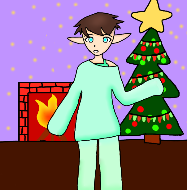elf on Christmas - ibisPaint