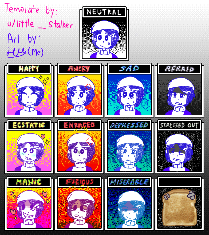 Omori Emotions - ibisPaint