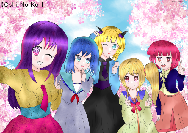【Oshi No Ko】Girls - ibisPaint