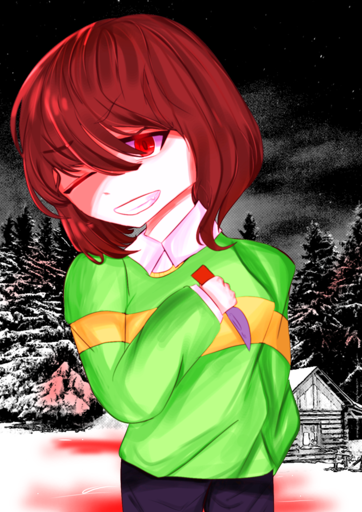 Chara Undertale - ibisPaint