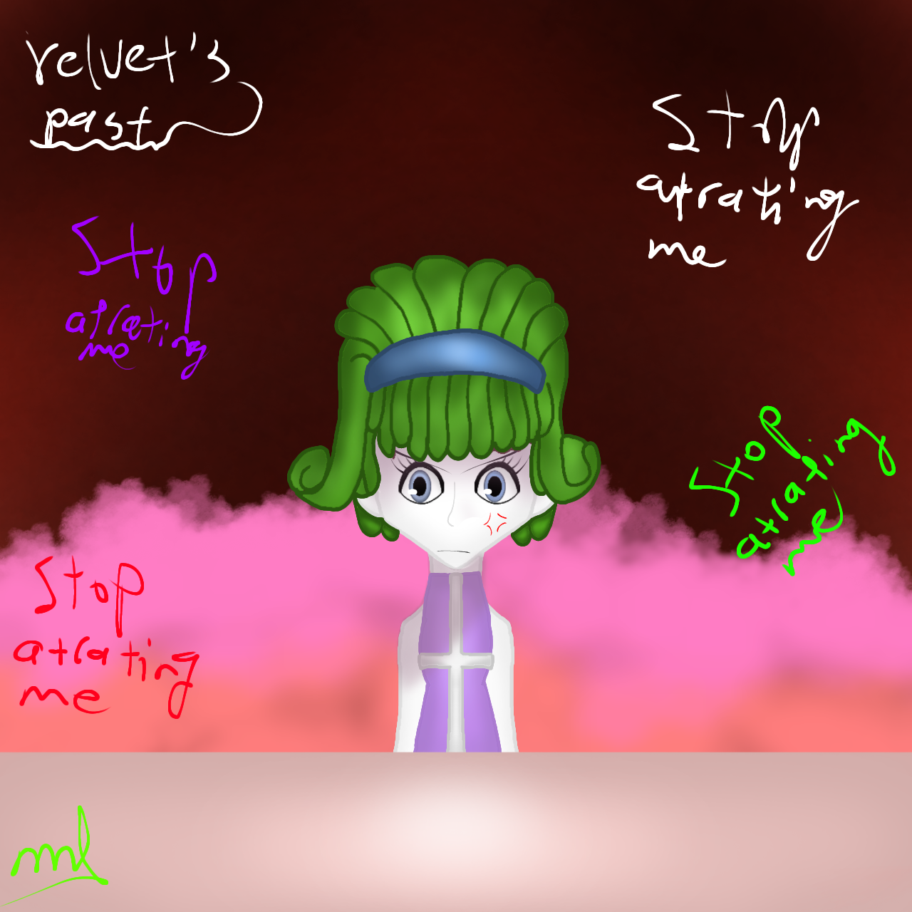 STOP,ATRACTING ME - ibisPaint