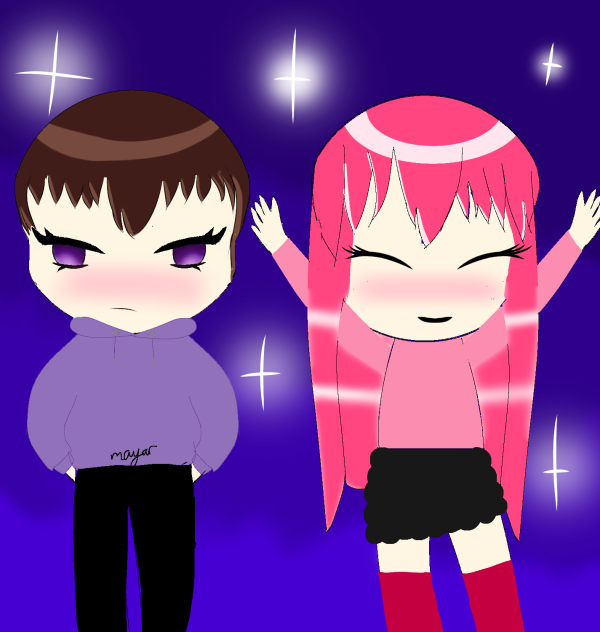 my friends group _ mad and happy💜 - ibisPaint