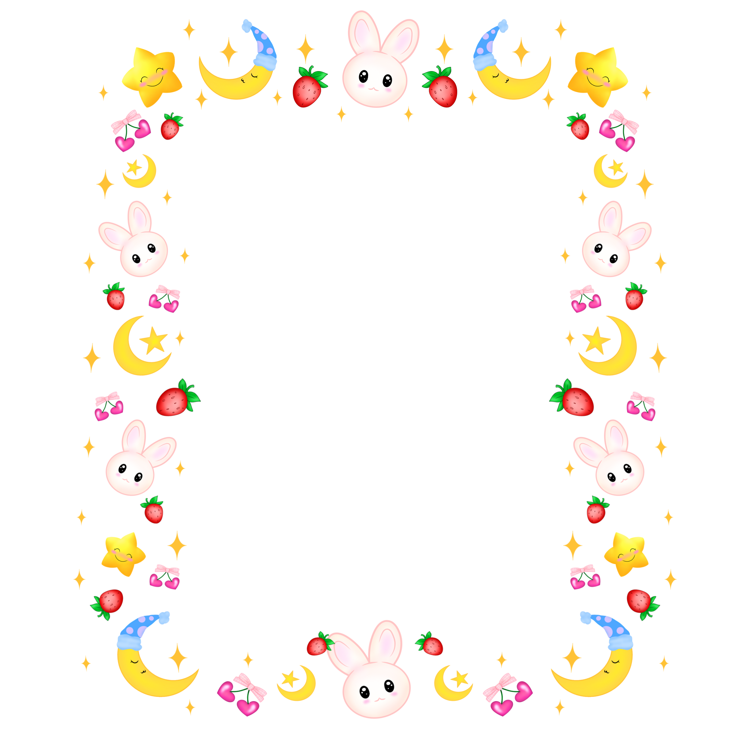 Cute dream frame - ibisPaint