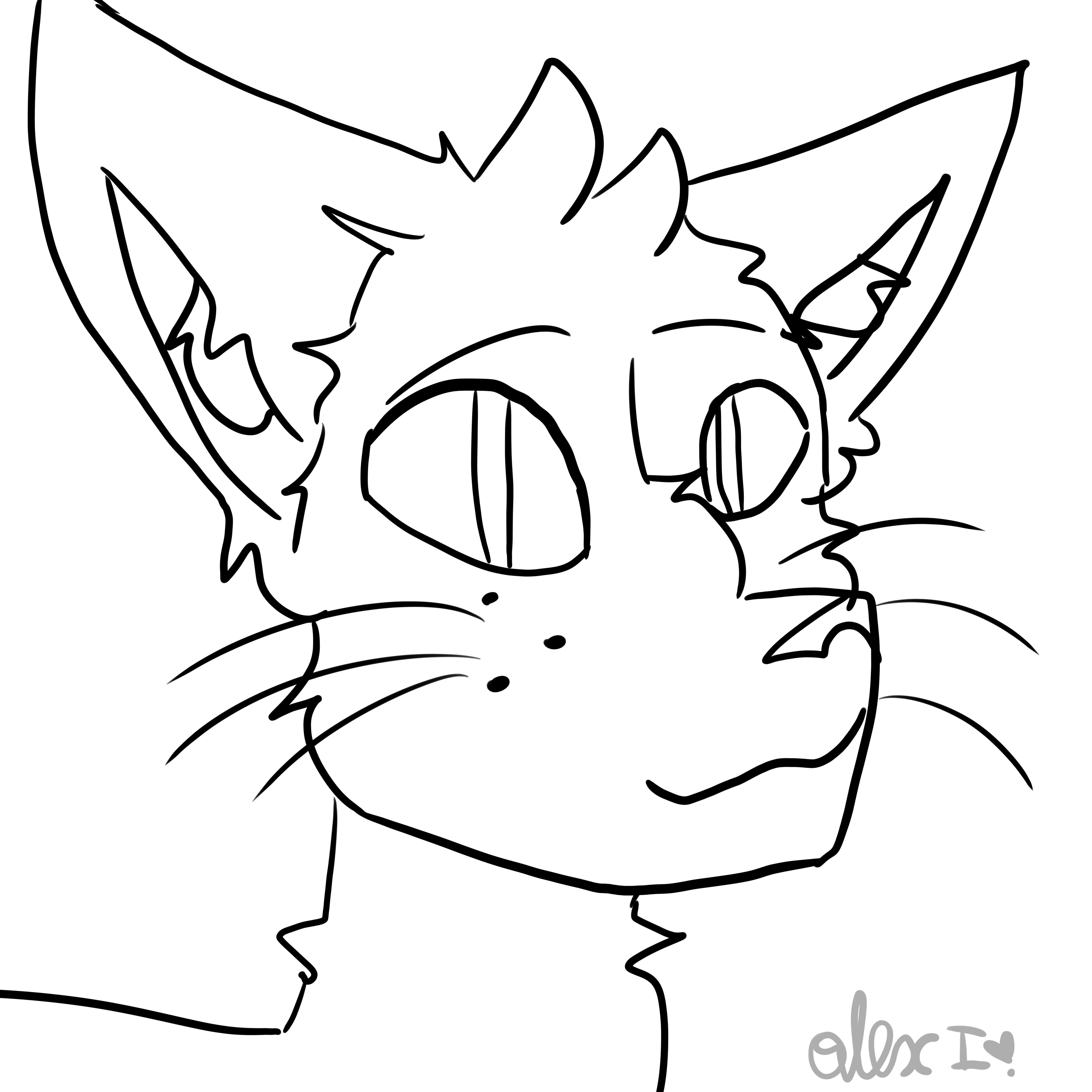 Free cat base! - ibisPaint
