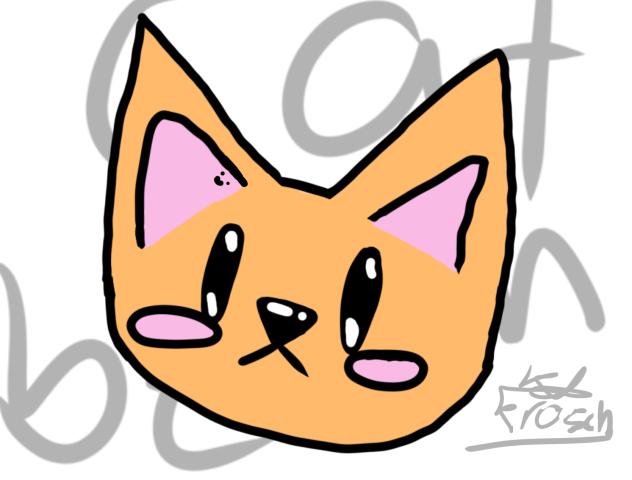 Cat bean 🫘 - ibisPaint