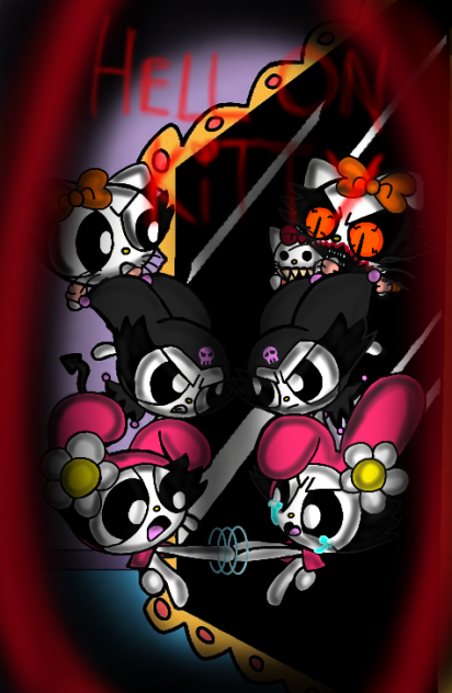 Hell On Kitty (Creepypasta) - ibisPaint