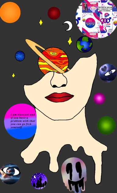 Thinking about space - ibisPaint