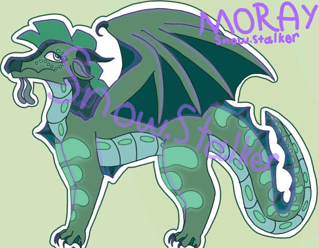 Moray from wings of fire 🙀 - ibisPaint