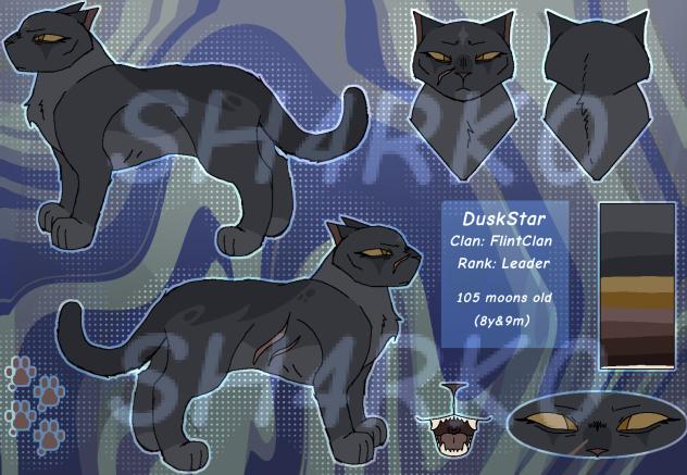 DuskStar Ref Sheet for comic #14 - ibisPaint
