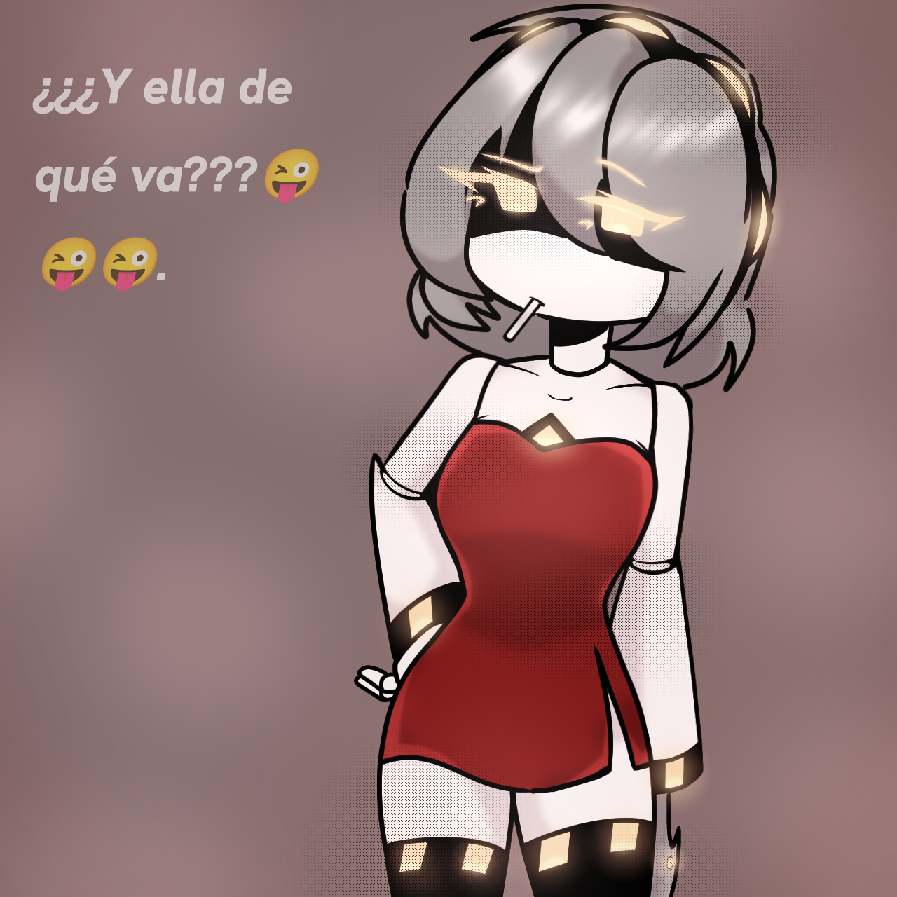 V, murderdrones. - ibisPaint