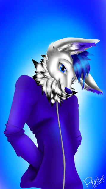 glacier oc commision Speedpaint - ibisPaint