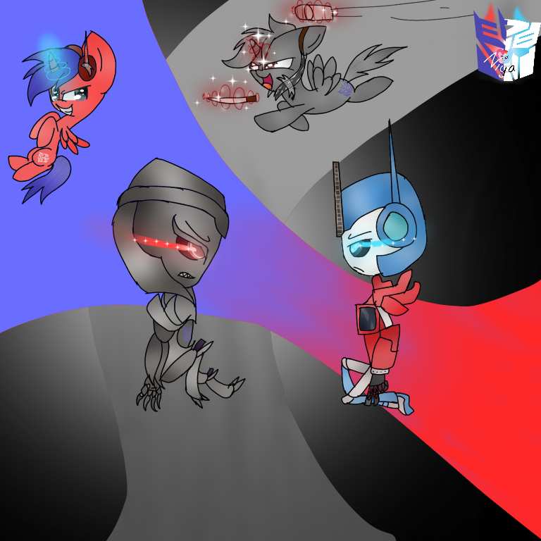 TFP+MLP- Optimus and Megatron -SP- - ibisPaint