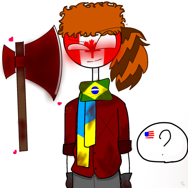 Countryhumans-Canadá - ibisPaint