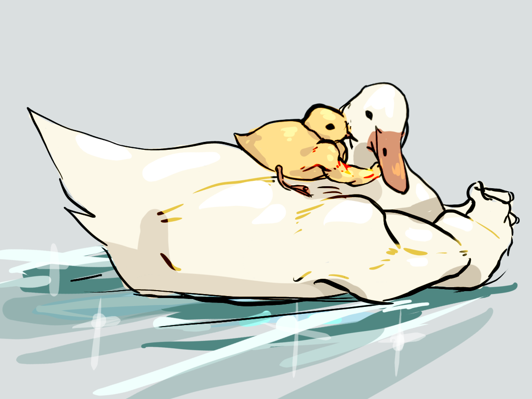 Muscle duck - ibisPaint