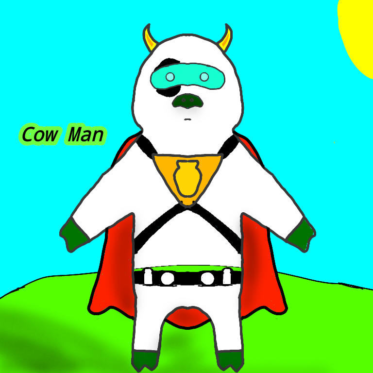 The Cow Man - ibisPaint