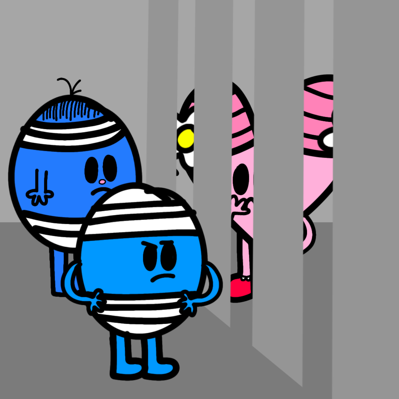 Fanmade Mr. Men book illustration 01 - ibisPaint