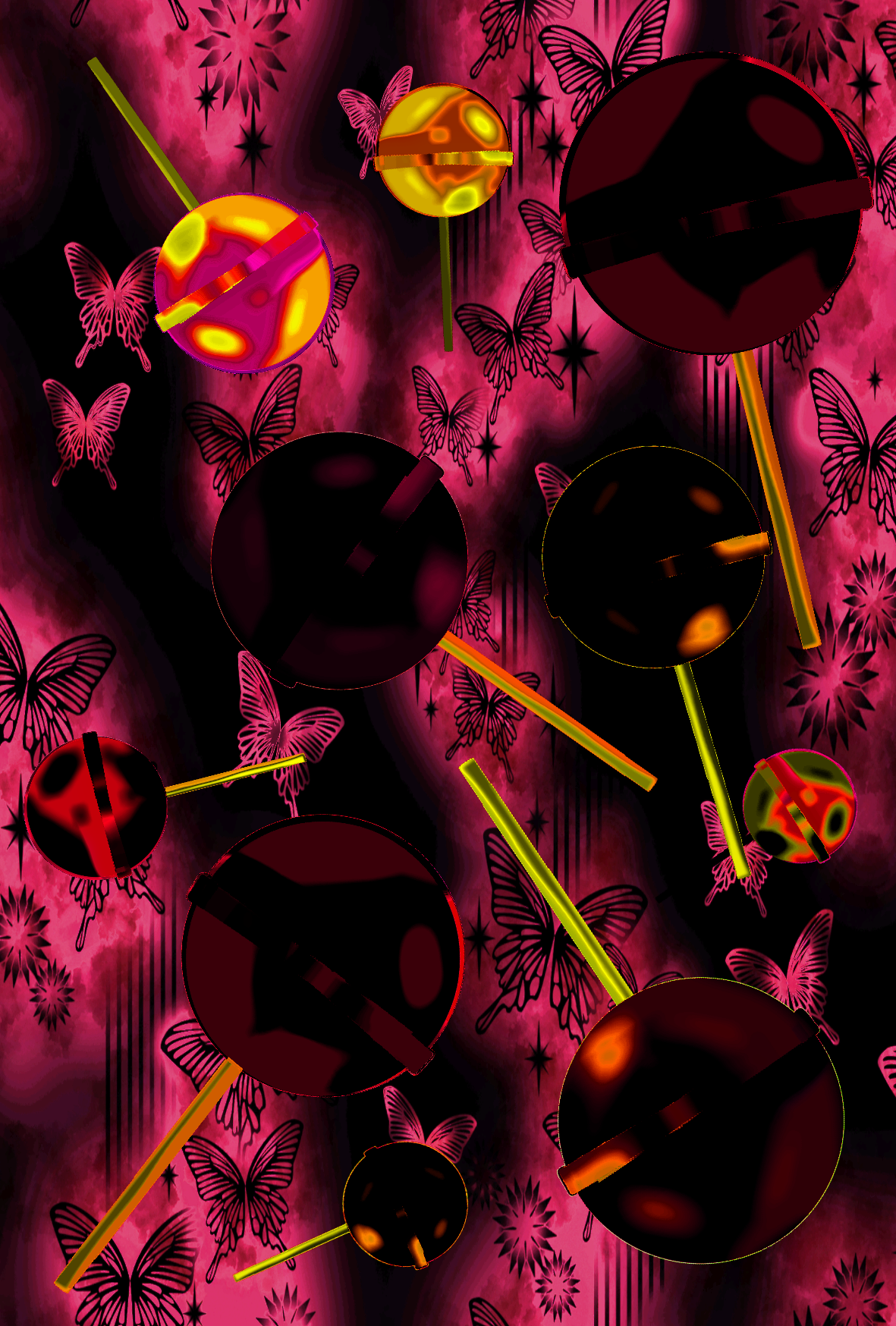 lollipop wallpaper - ibisPaint