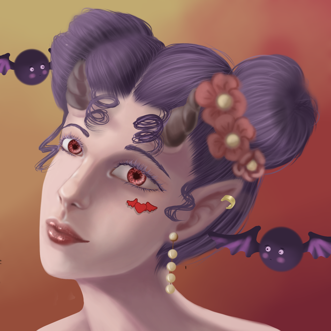 vampiritos ( practicando realismo) - ibisPaint